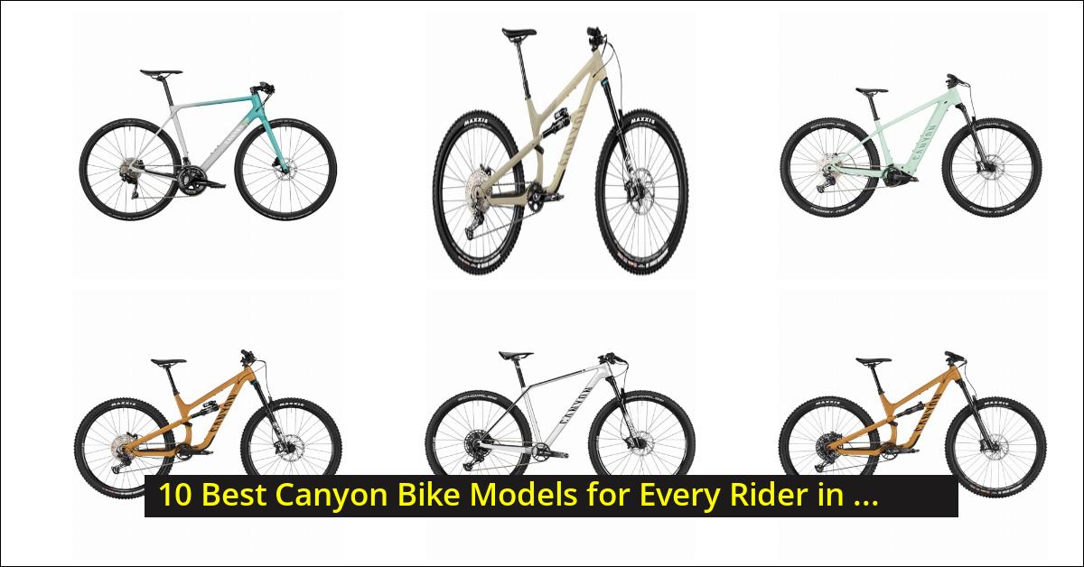 10 Best Canyon Bike Models for Every Rider in 2023 - Best Bike Tips