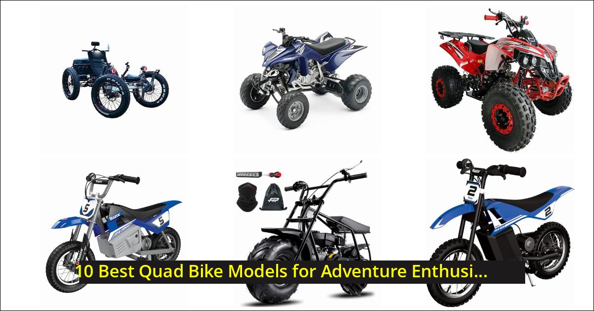 10 Best Quad Bike Models for Adventure Enthusiasts - Best Bike Tips